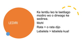 Mehuta ya madiri | PPTX