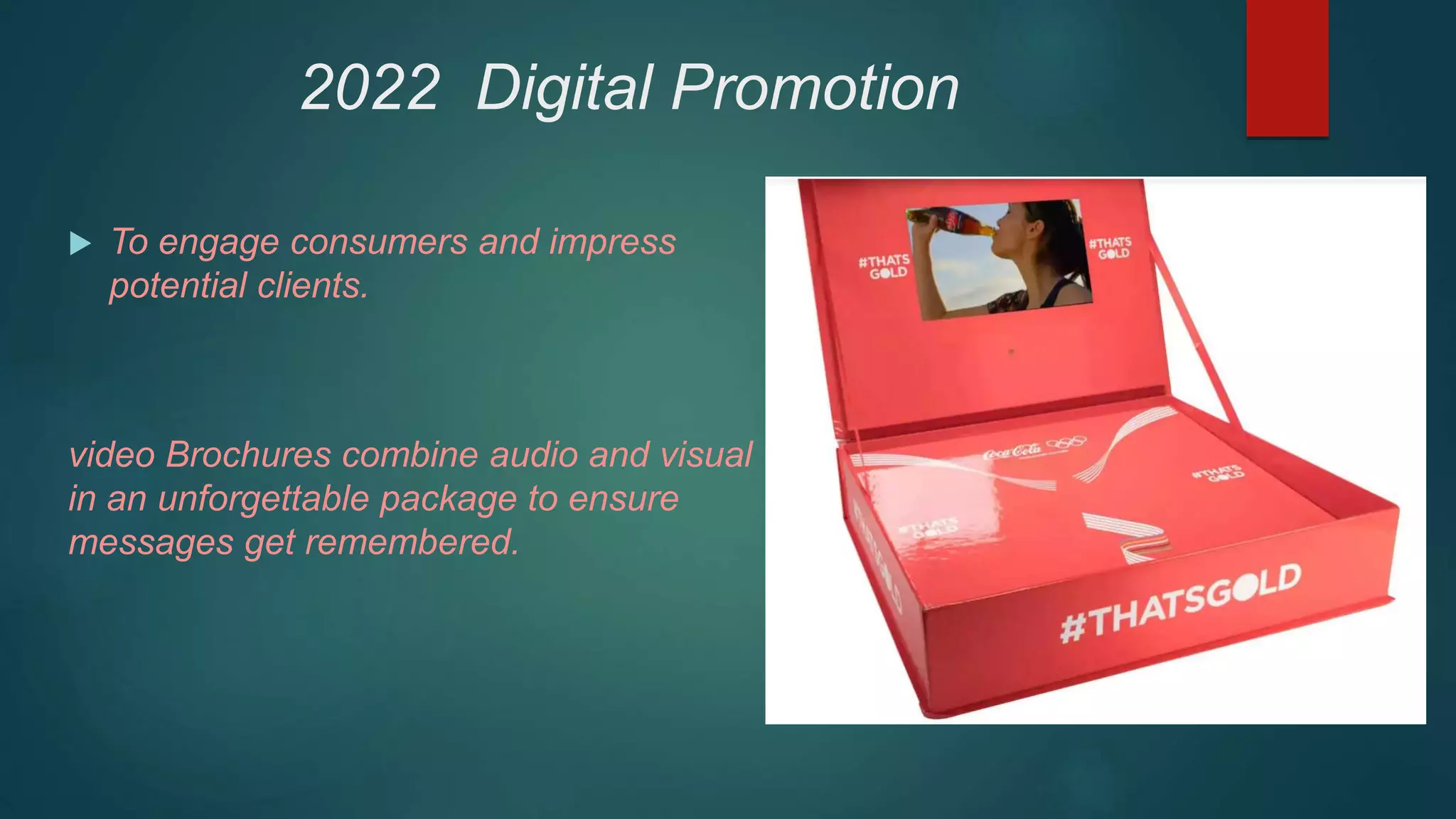 what is a video Brochure | PPT