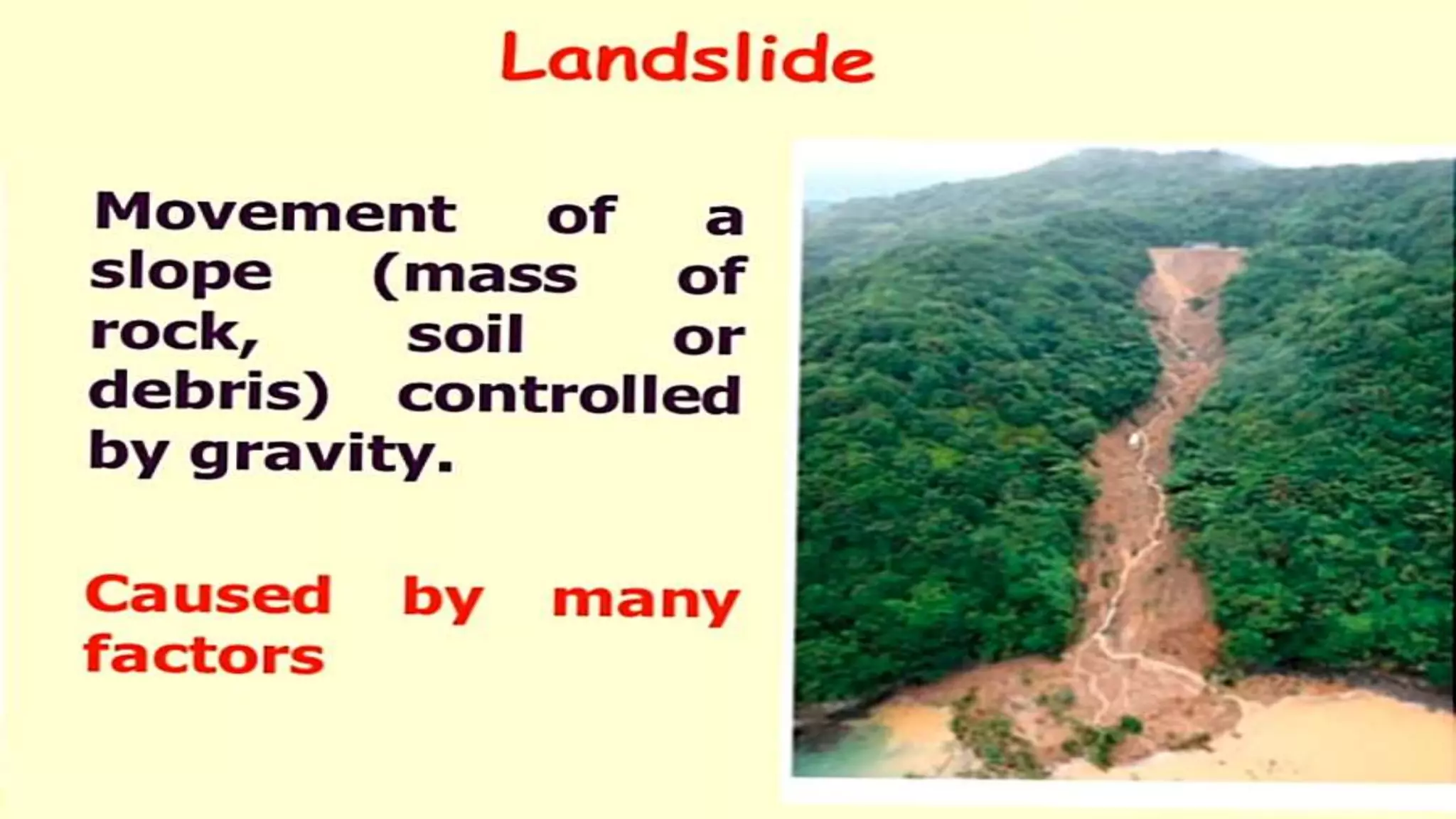 Landslide Susceptibility Map using Remote Sensing and GIS | PPTX