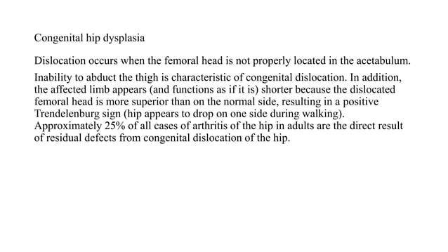 Hip Dislocation | PPTX