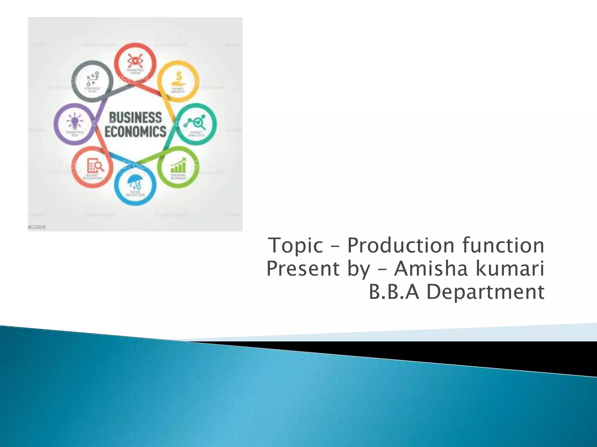 Production function ppt . | PPT