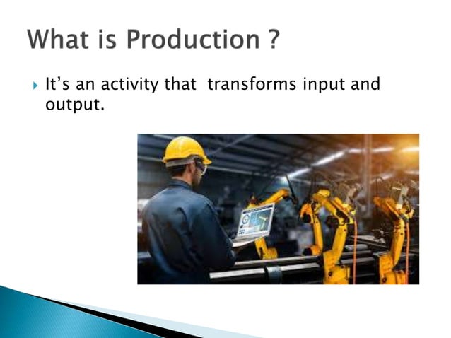 Production function ppt. | PPT
