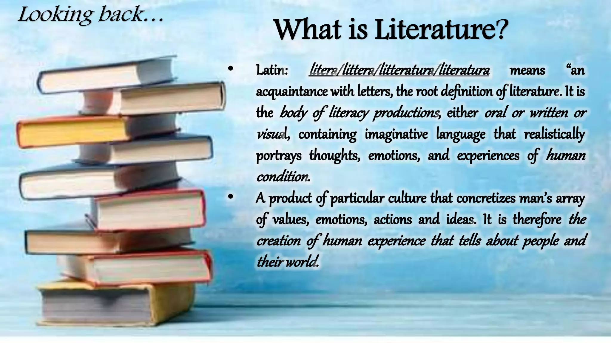 World Literature | PPTX