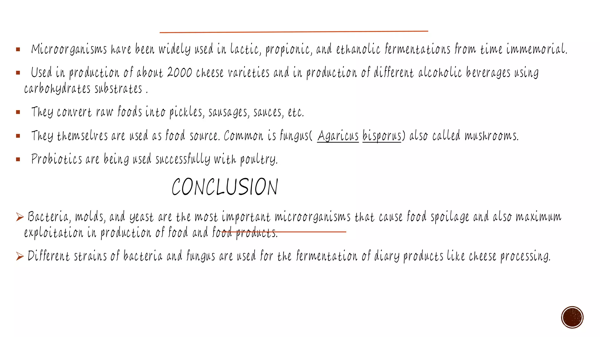 Role of microbiology in pharmaceutical and food industry | PDF
