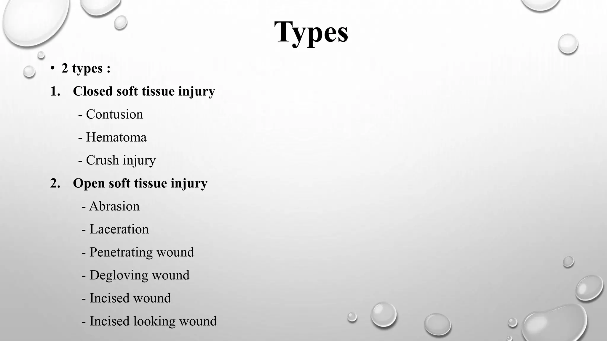 Management of soft tissue injury | PPT