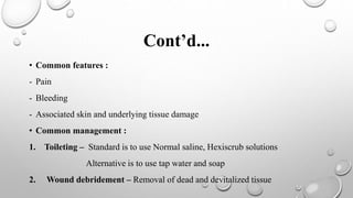 Management of soft tissue injury | PPTX