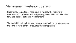 Epistaxis | PPTX