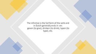 Dutch Infinitive : Wat is een infinitief? De beste uitleg over de ...