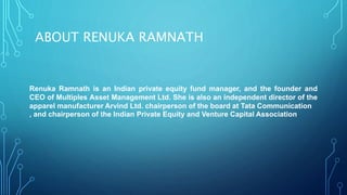 RENUKA RAMNATH | PPTX