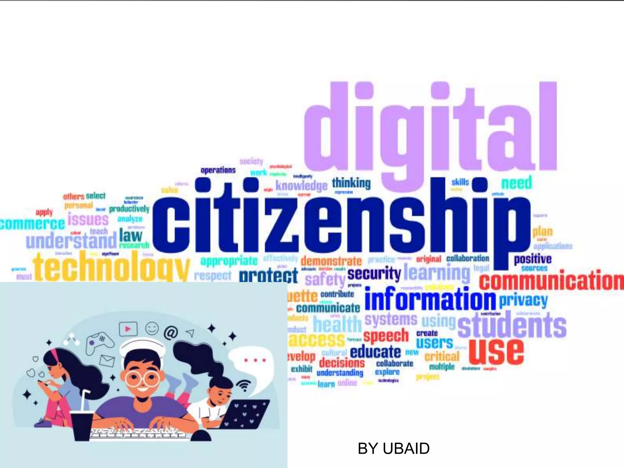 Digital Citizenship Presentation for Student | PPT