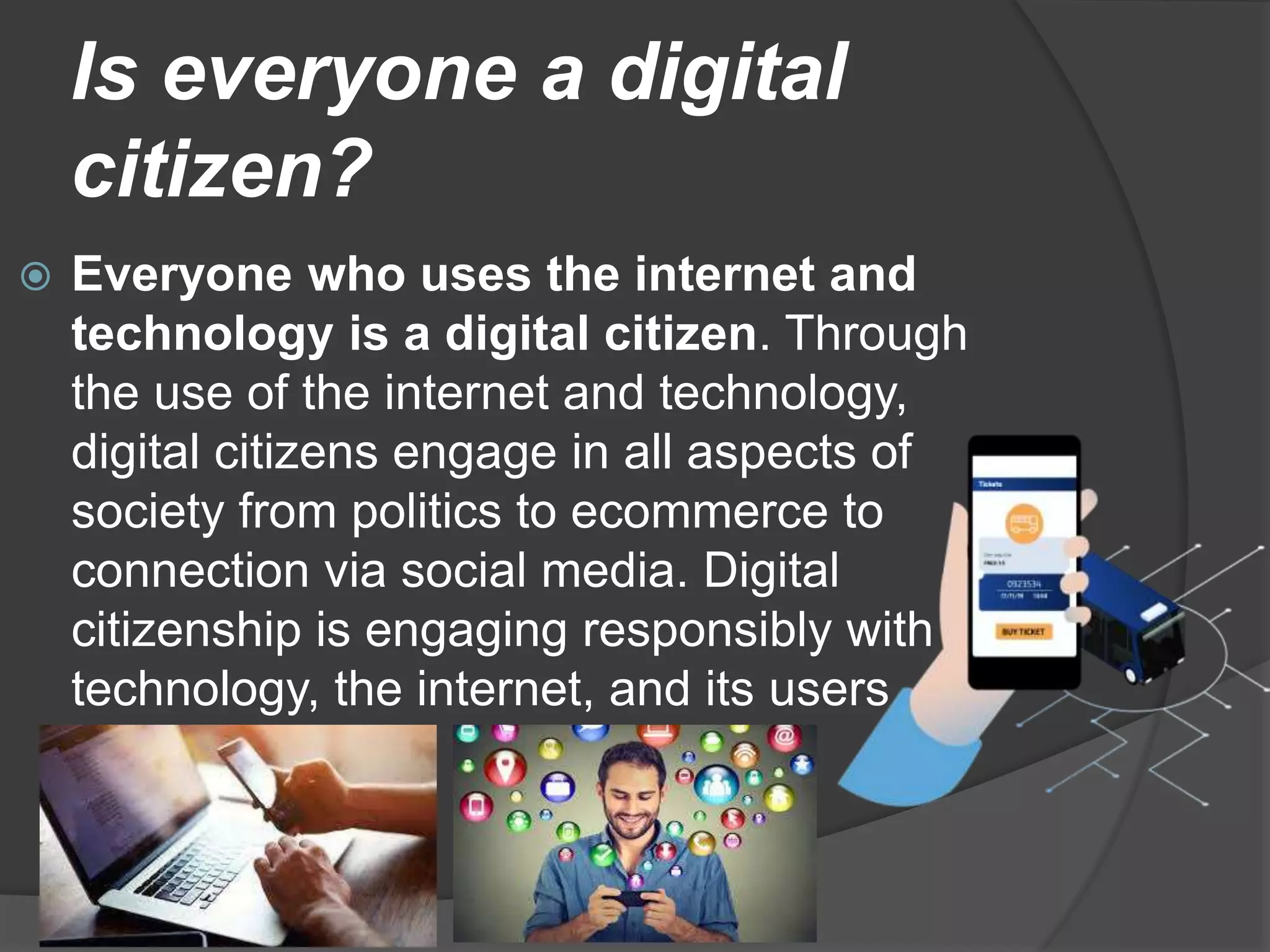Digital Citizenship Presentation for Student | PPTX