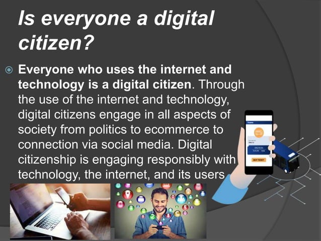 Digital Citizenship Presentation for Student | PPT