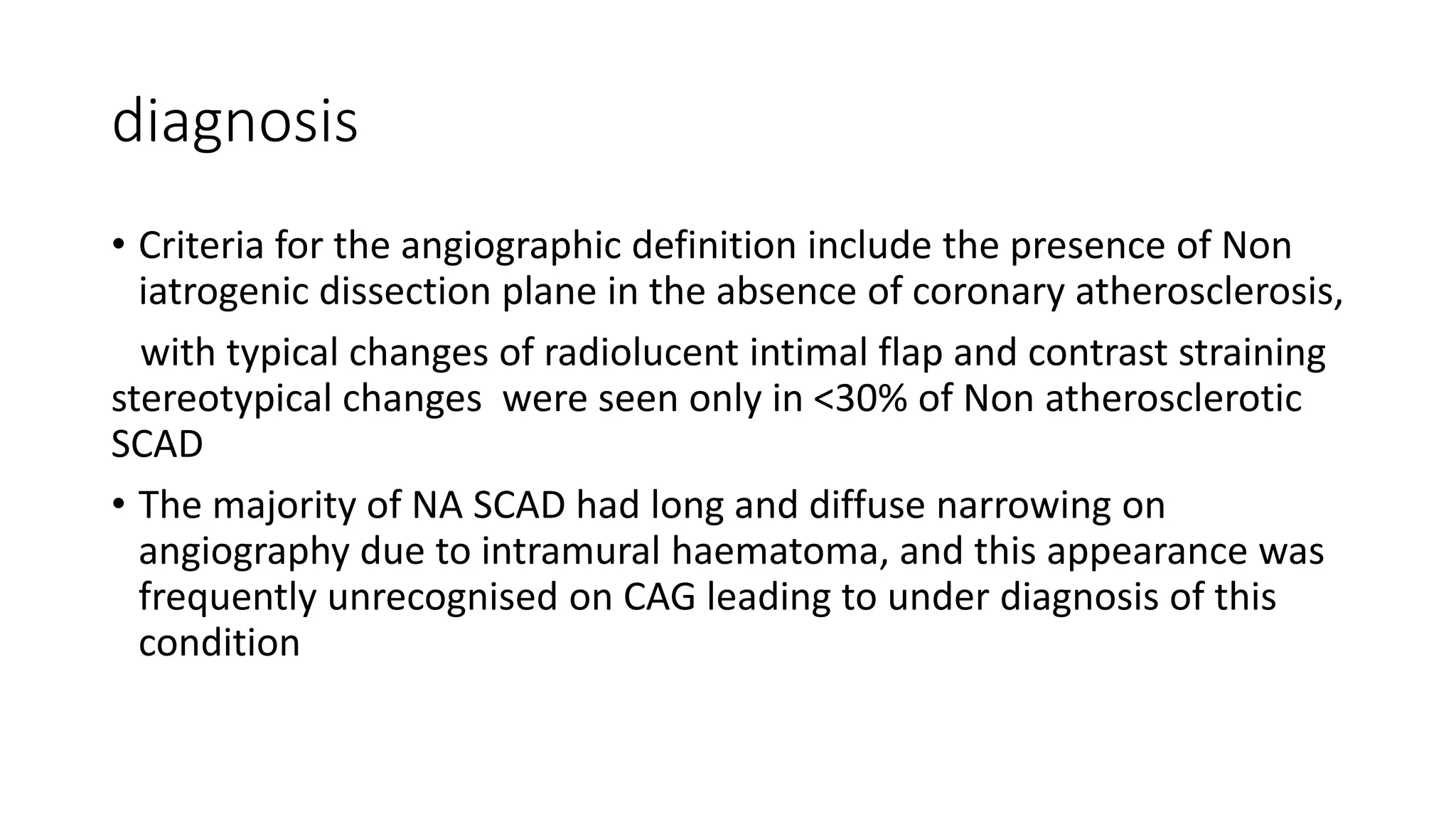 coronary artery dissection | PPTX