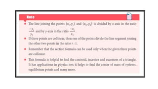 COORDINATE GEOMETRY | PPTX