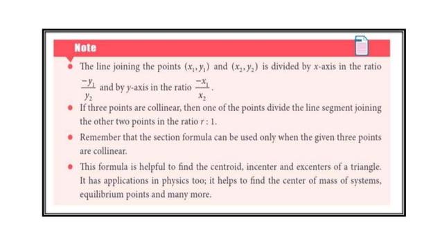 COORDINATE GEOMETRY | PPTX