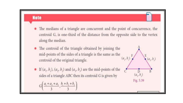 COORDINATE GEOMETRY | PPTX