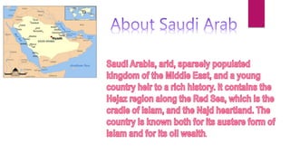 Saudi arab | PPTX
