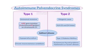 autoimmune polyglandular syndrome | PPTX