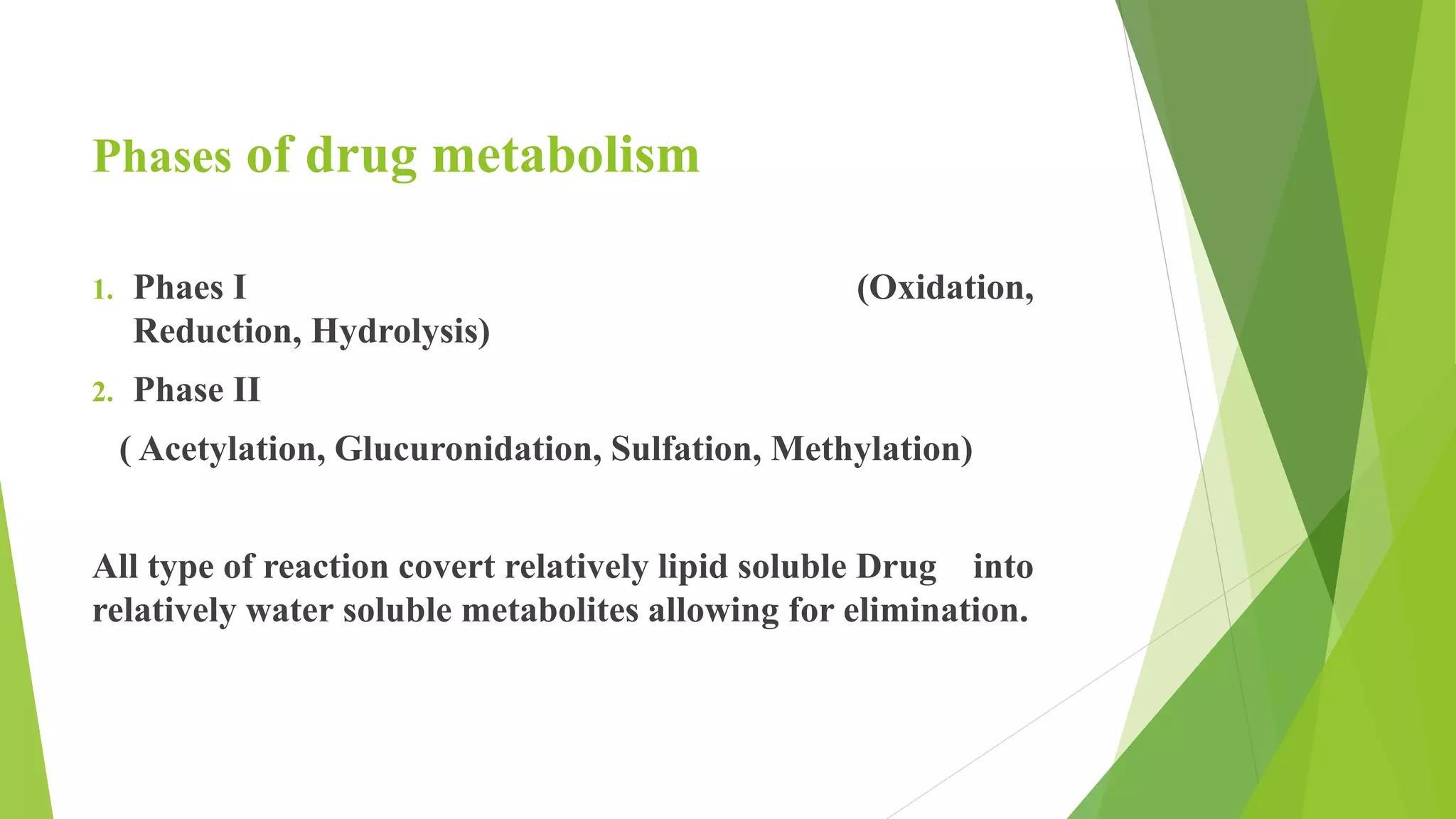 Polymorphism affecting drug metabolism | PPTX