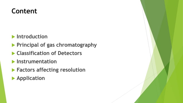 gas chromatography | PPT