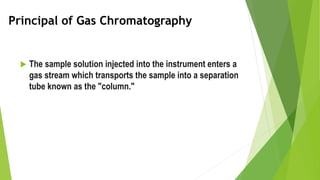 gas chromatography | PPT