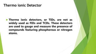 gas chromatography | PPTX