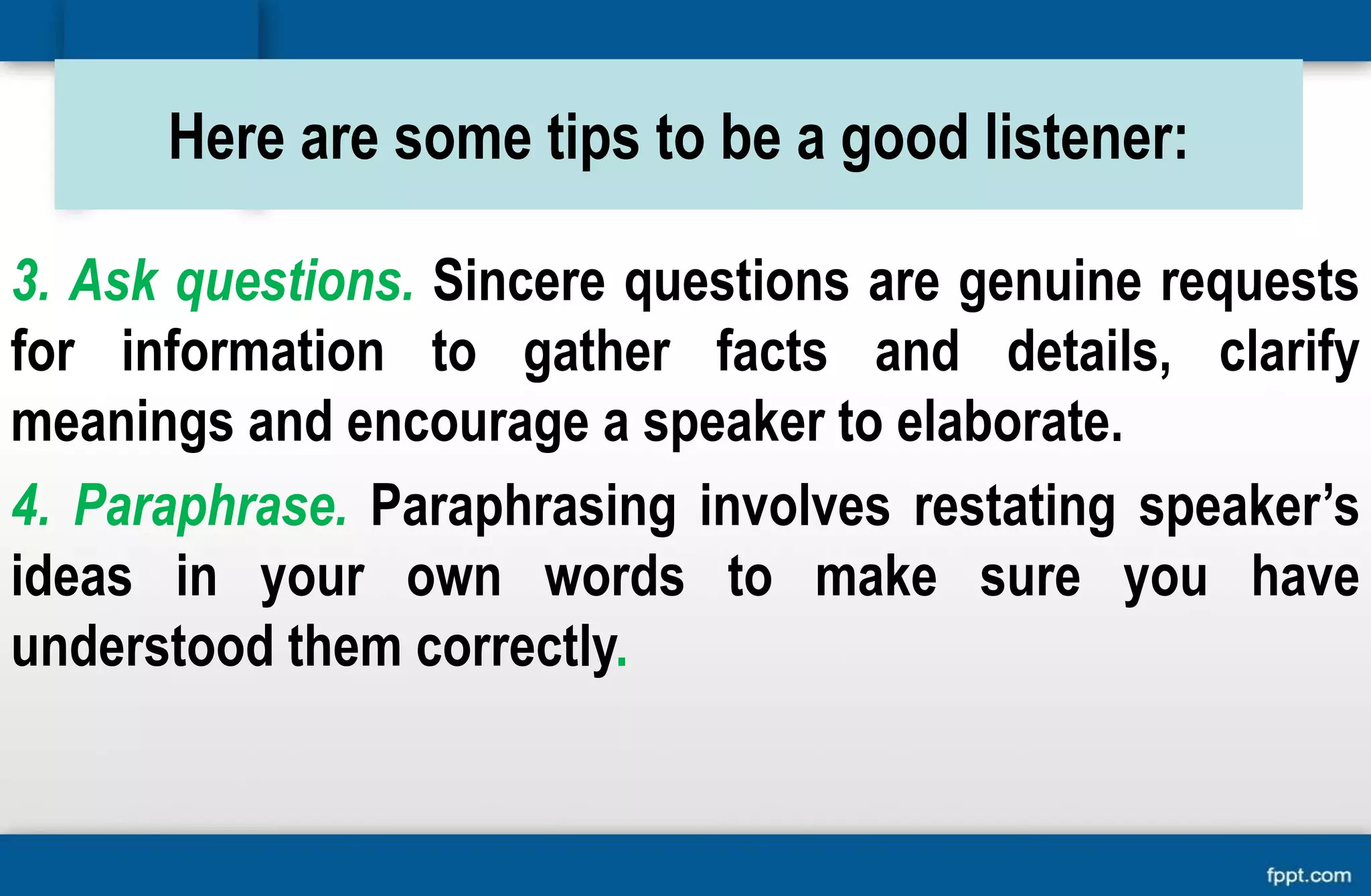 Analytical Listening in Problem Solving | PPTX