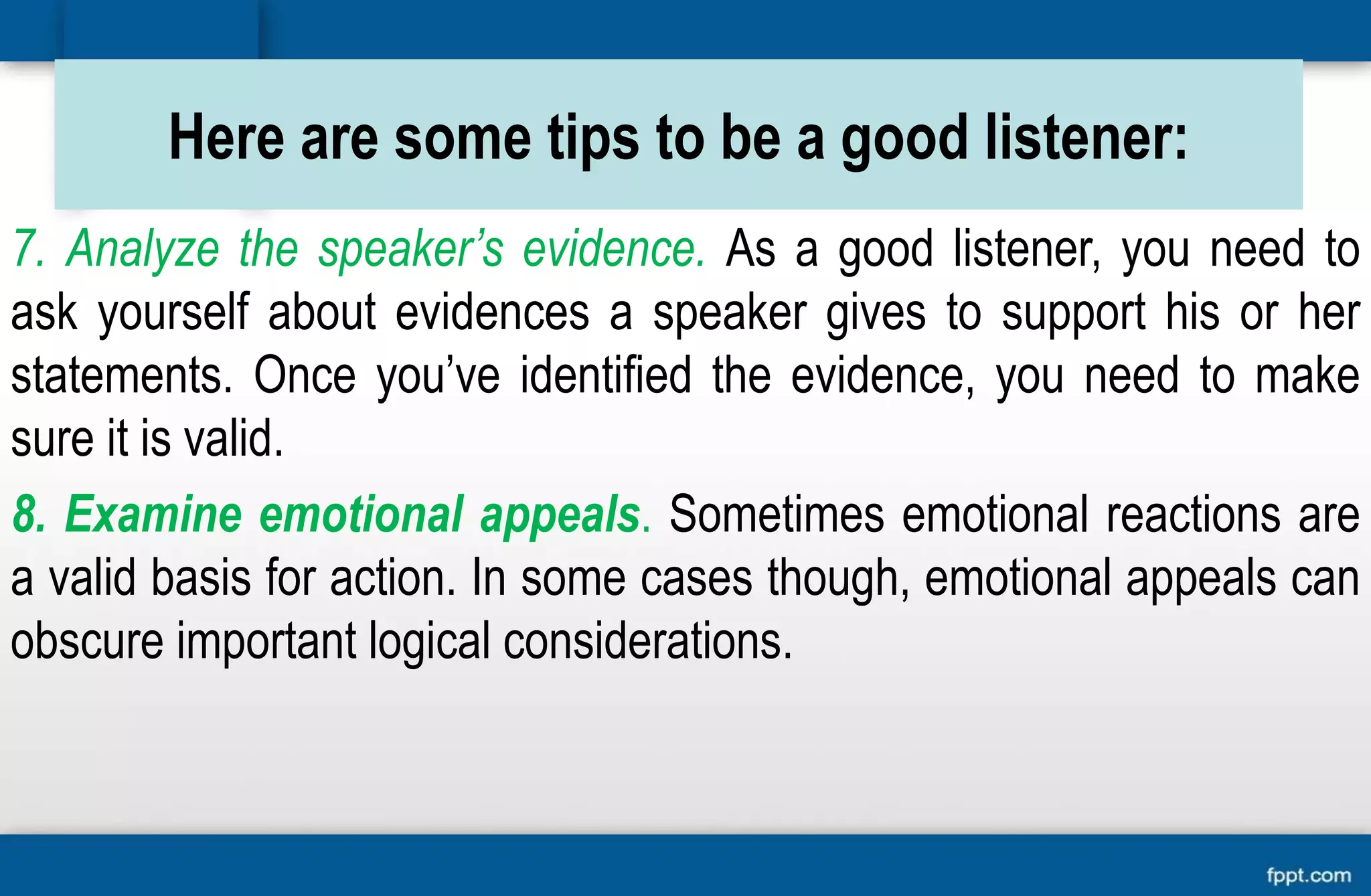 Analytical Listening in Problem Solving | PPTX