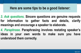 Analytical Listening in Problem Solving | PPTX