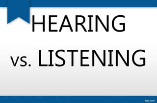 Analytical Listening in Problem Solving | PPTX