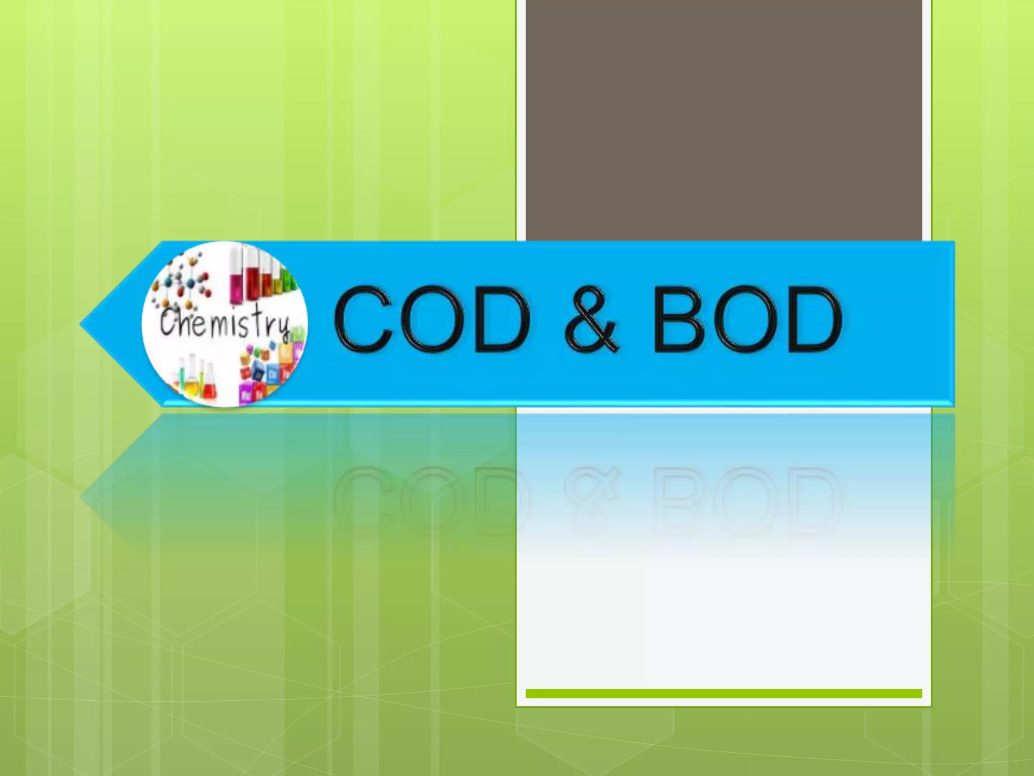 cod and Bod | PPTX