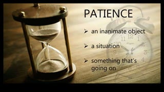 Fruit of the Spirit: Patience | PPTX