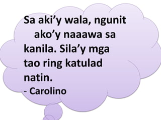 Mga Dayalogo ng Tauhan(El Filibusterismo) | PPTX