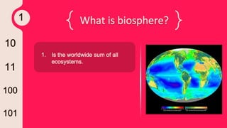 Biosphere | PPT
