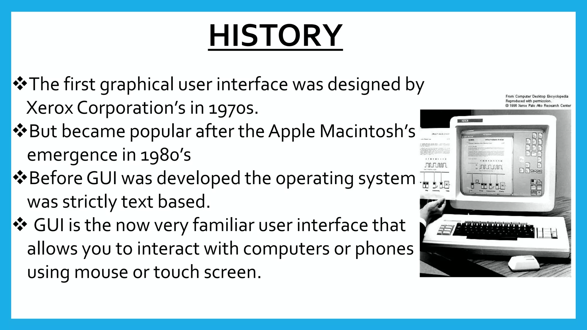 Graphical User Interface | PPTX