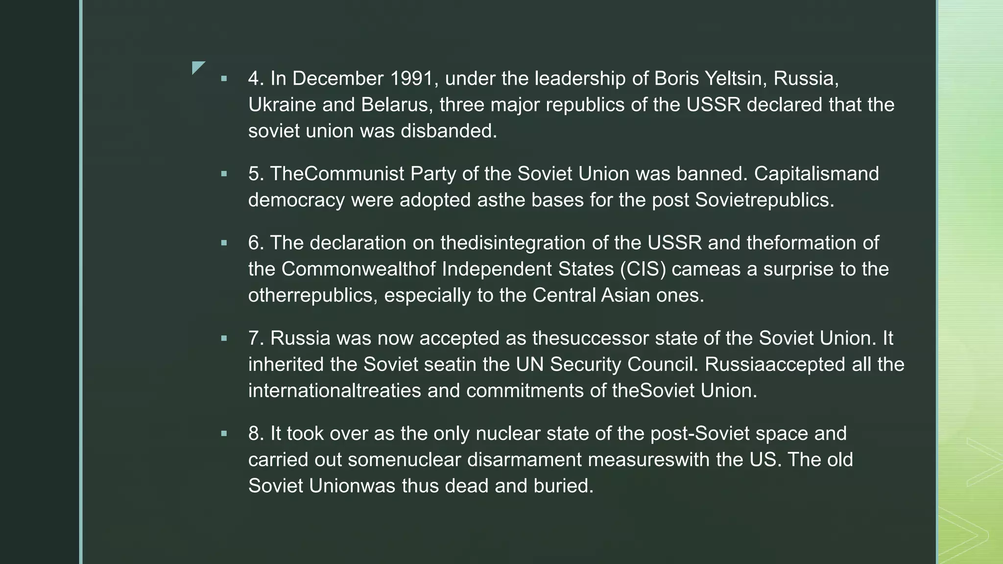 THE END OF BIPOLARITY | PPTX