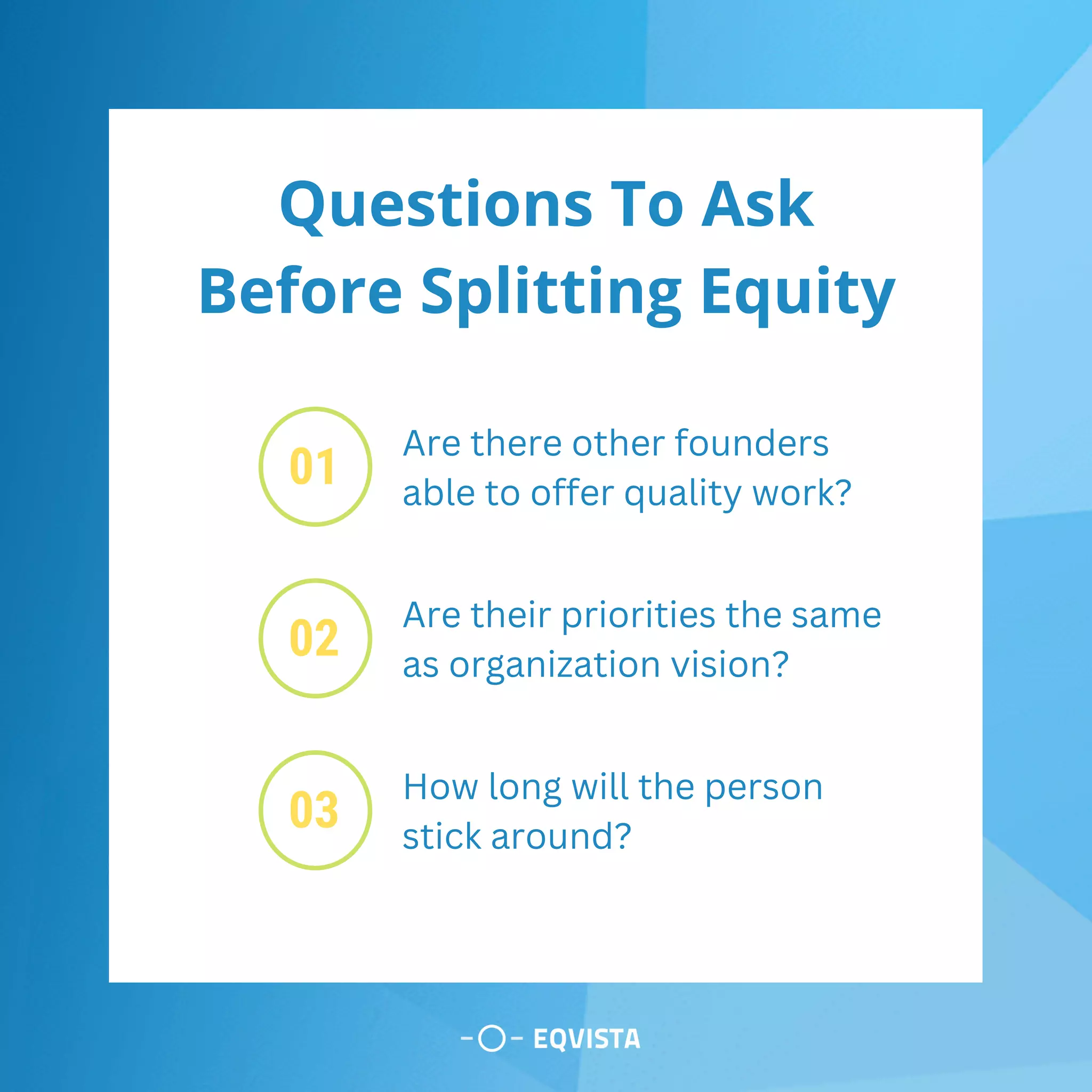 How to Split Equity Among Co-Founders? | PDF