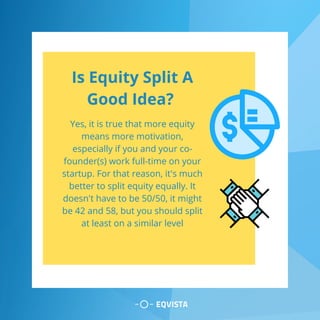 How to Split Equity Among Co-Founders? | PDF