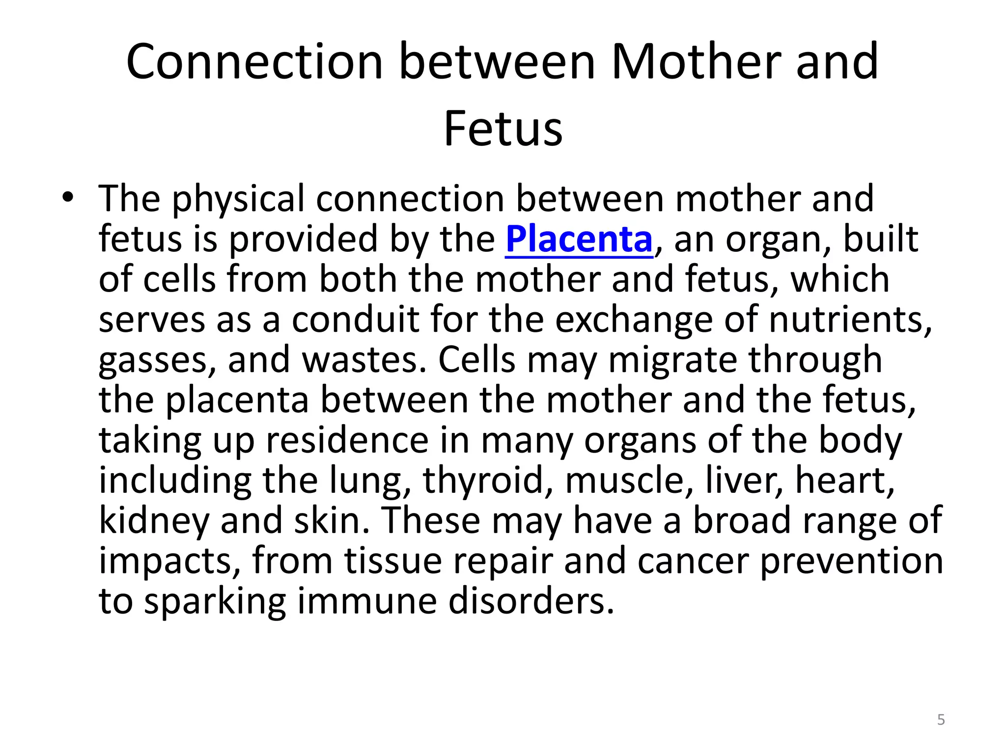 Effects of maternal behavior on featus | PPTX