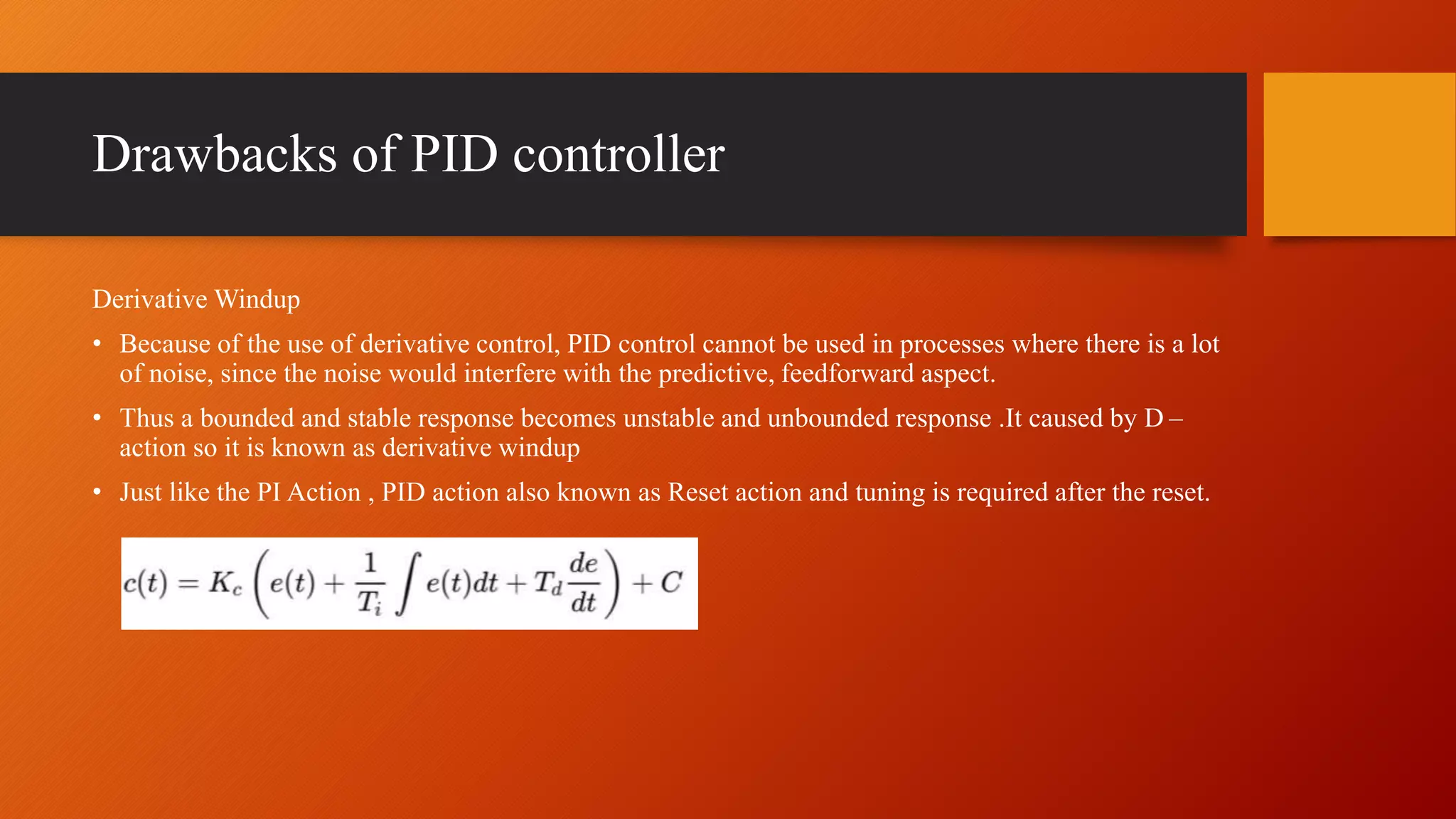 Use of different types of Controllers in Chemical Industry.pptx