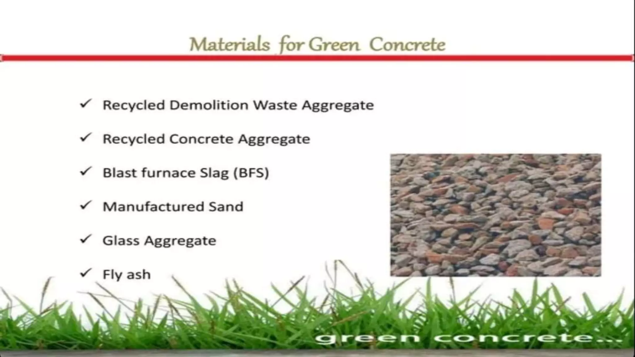 Green concrete | PPTX