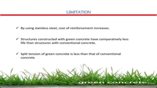 Green concrete | PPTX
