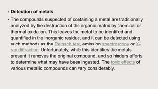 FORENSIC TOXICOLOGY | PPTX