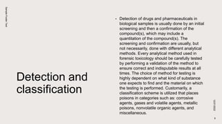 FORENSIC TOXICOLOGY | PPTX