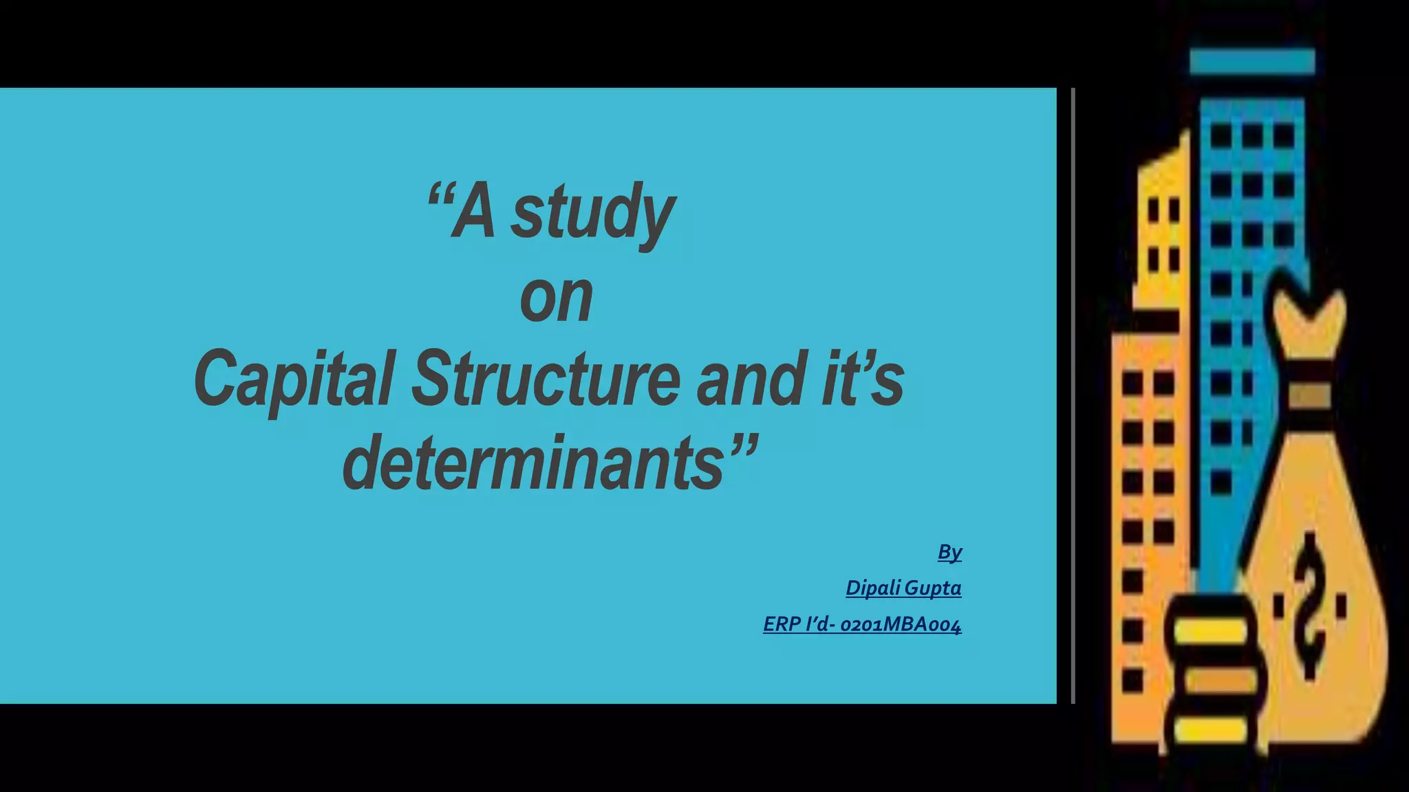 Capital structure | PPTX
