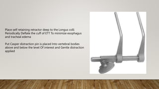 Anterior Cervical Corpectomy | PPTX