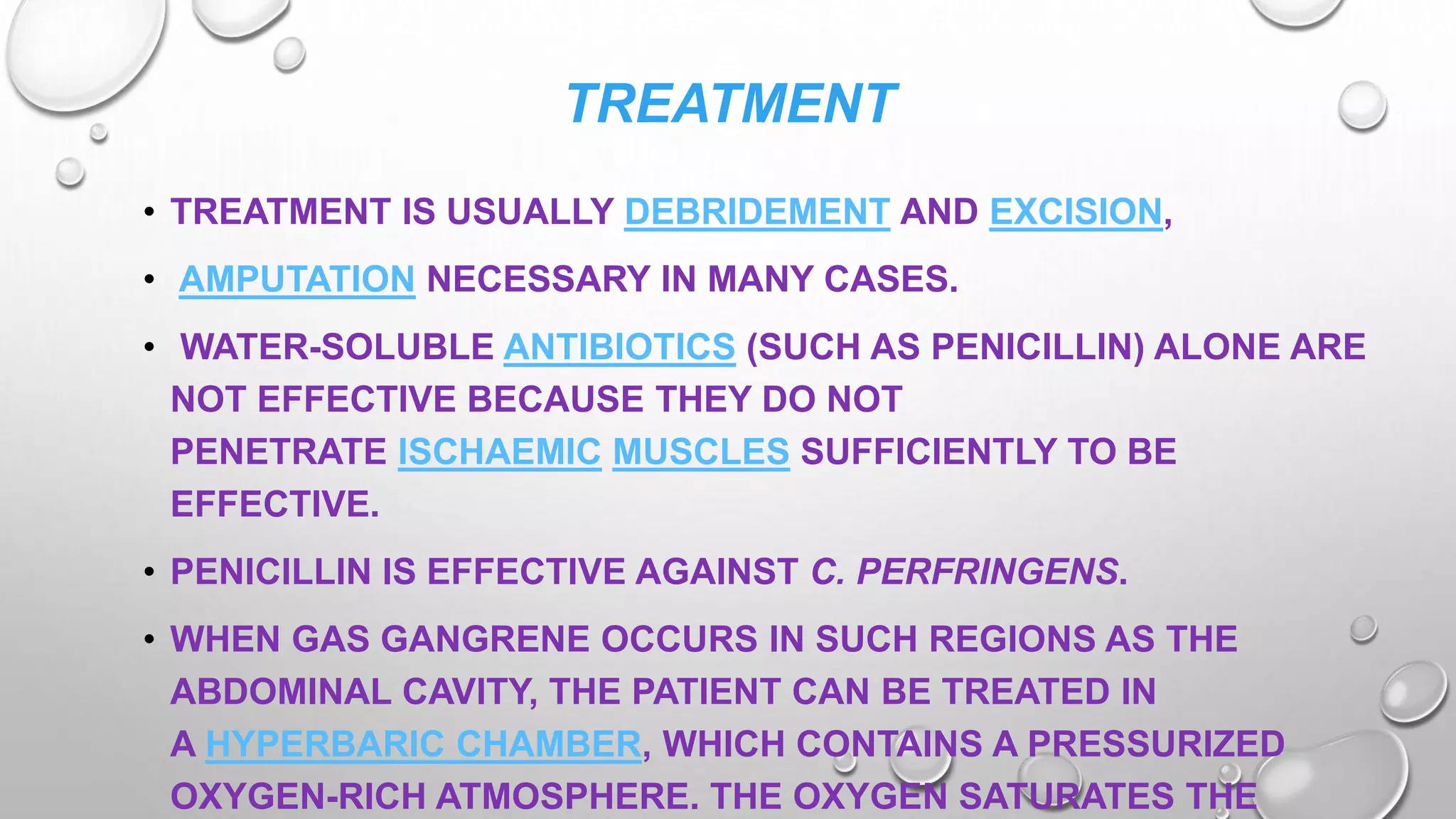 Gas Gangrene | PPTX