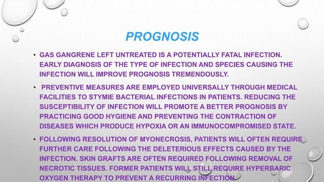 Gas Gangrene | PPT