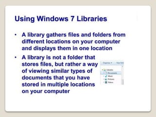 Computer basic file and folder | PPT