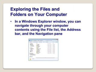 Computer basic file and folder | PPT
